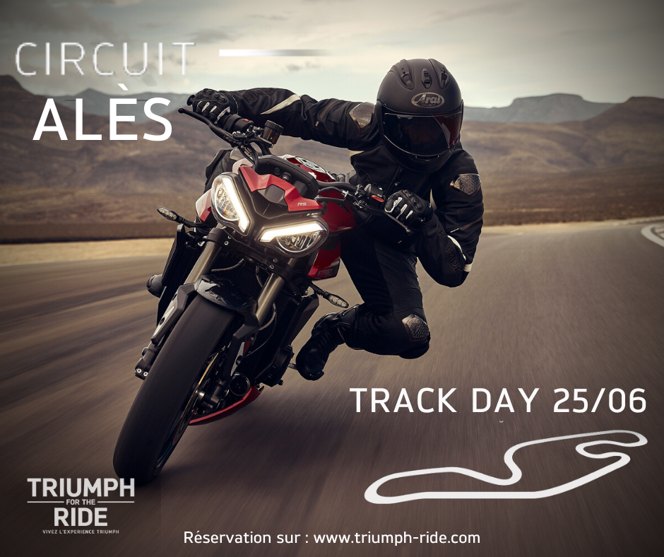 TRACK DAY TRIUMPH – CIRCUIT D’ALÈS | Triumph Events