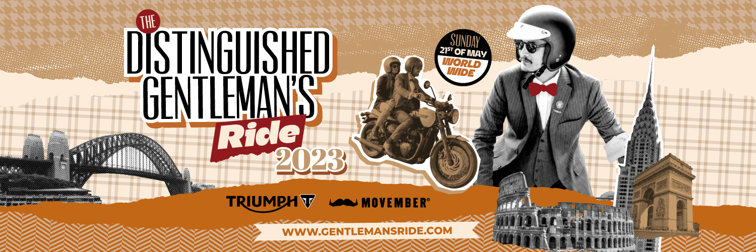 Triumph Dijon DGR – Distinguished Gentleman’s Ride 2023 | Triumph Events